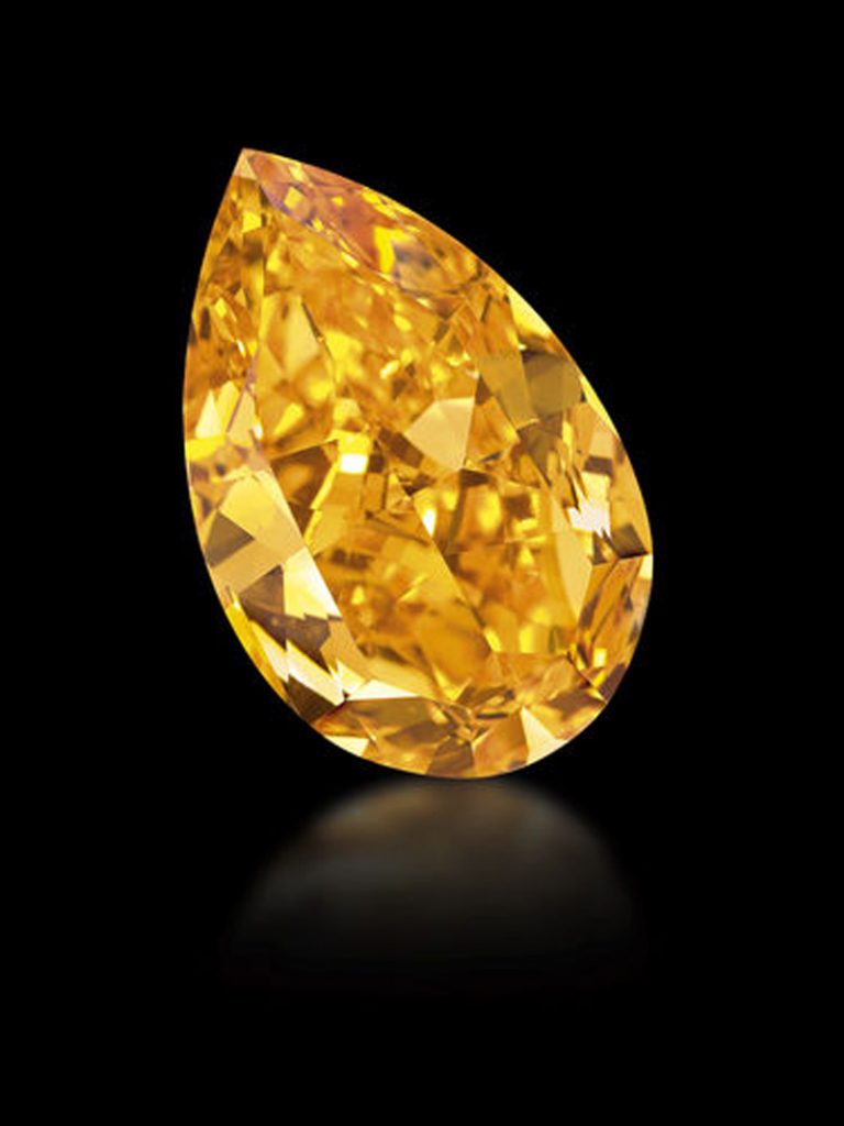 Orange diamond hits record price