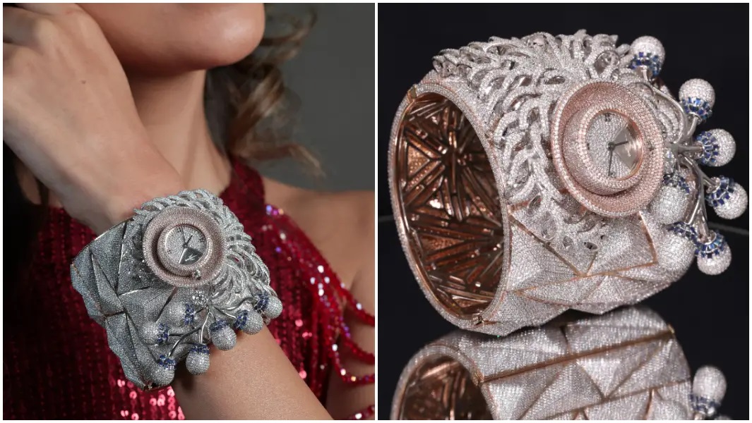 Glistening watch breaks record with 17,524 diamonds