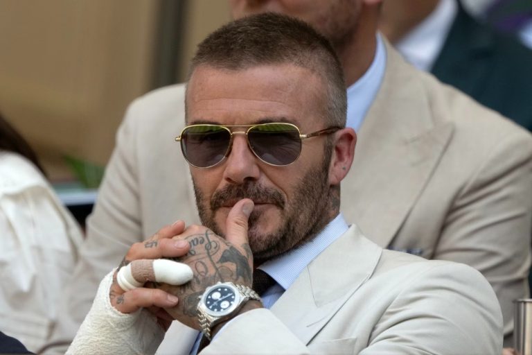 Diamonds news : David Beckham’s Unique Diamond-Set Tudor Black Bay ...
