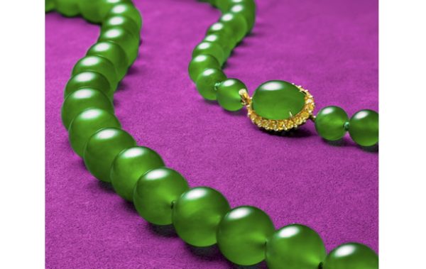 Diamonds news : $25.6m Jadeite Necklace Just Misses World Record